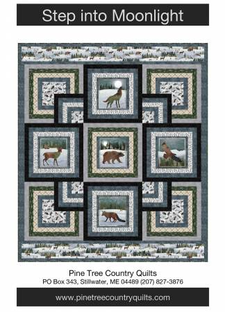 Pattern - Pine Tree Country Quilts - Step into Moonlight – Merrily We ...