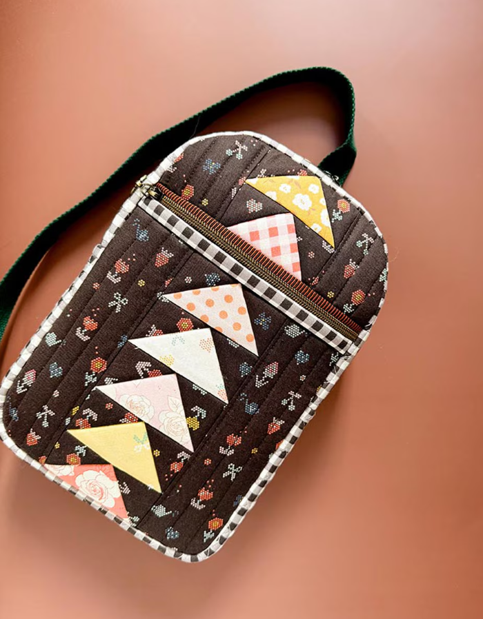 Pattern - Minki Kim - Weekend Sling Bag – Merrily We Quilt Along