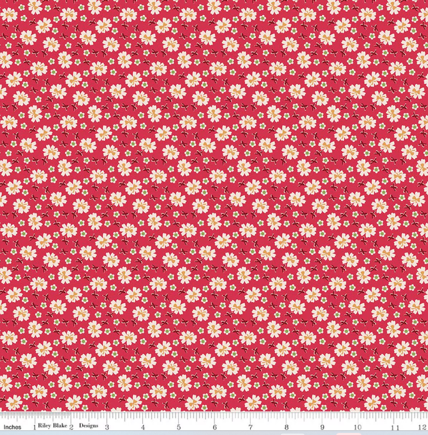 Riley Blake - Lori Holt - Farmer's Daughter - Bows Tea Rose – Merrily ...